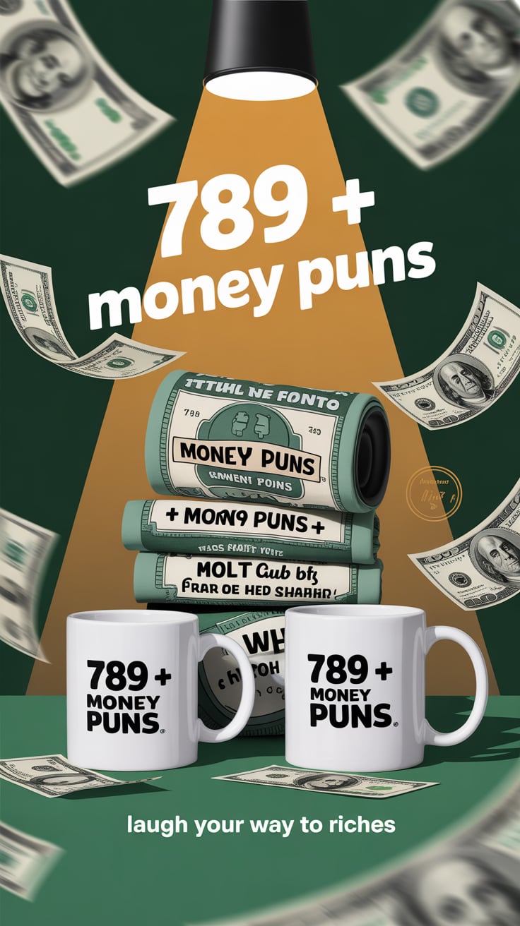 789 + Money Puns to Brighten Conversations