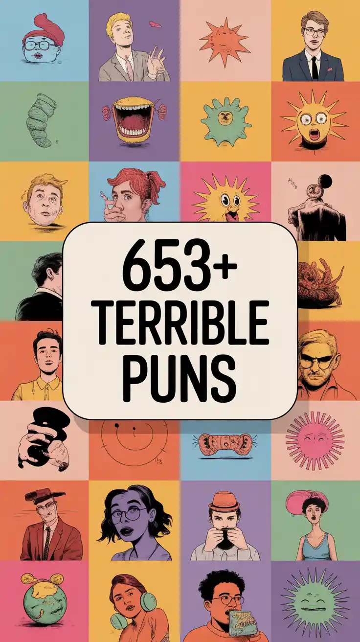 653+ Terrible Puns