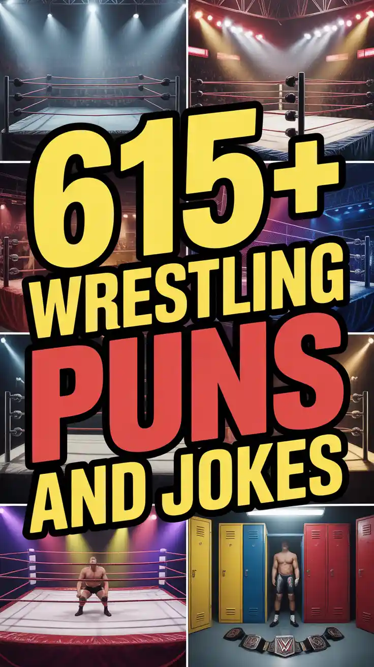 615+ Wrestling Puns and Jokes